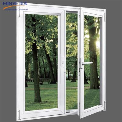 Cina Finestra a doppio vetro di dimensioni personalizzate in Upvc/Pvc per isolamento termico e sonoro in vendita