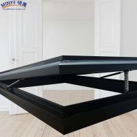 China Vertical Opening Skylight Window Aluminum 6063-T5 Thermal Break Double Glazing 5mm+12A+5mm for sale