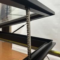 China Vertical Opening Skylight Window Aluminum 6063-T5 Thermal Break Double Glazing 5mm+12A+5mm for sale