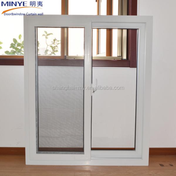 Quality Innovative Customized Colors Noise Killer PVC/UPVC Sliding Window with Grills for sale