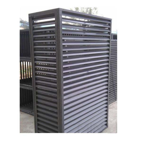 Quality Aluminum Profile Frame 6063-T5 Fixed Plantation Shutter for Beauty and Safety Louvers for sale