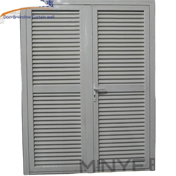 Quality Anti-Wind Fixed Design Aluminum Alloy Louver Shutter with Chinese or German Hardware for sale