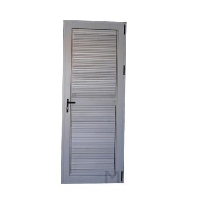 China Hoofdmateriaal PVC Wit Kleur Upvc/pvc Casement Door Met Vaste Plank Single Door Te koop