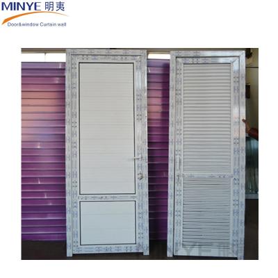 中国 主な材料 PVC 白色 固定板の単一のドアを持つUpvc/pvcカーセメントドア 販売のため