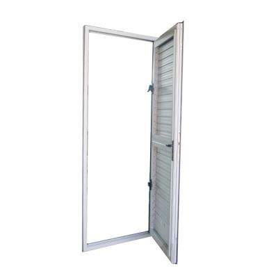 中国 主な材料 PVC 白色 固定板の単一のドアを持つUpvc/pvcカーセメントドア 販売のため