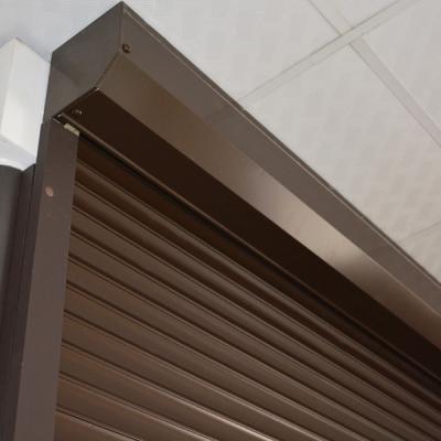 China Residential Automatic Aluminum Roll Up Garage Doors with Remote Control Operation for sale