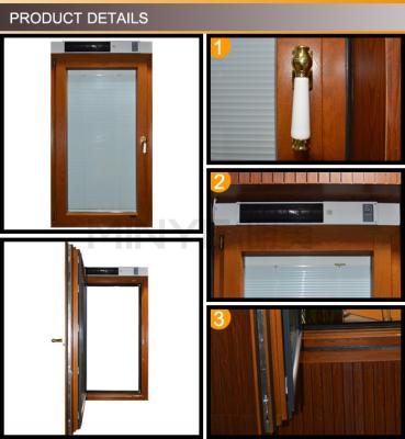 China EPDM Rubber Strip Aluminum Blinds Inside Glass Windows for Office Building Venetian Blinds for sale