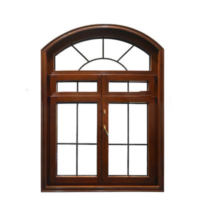 China Church Aluminum Window with High Windows Grill and Double Tempered Glass Swing Design for sale