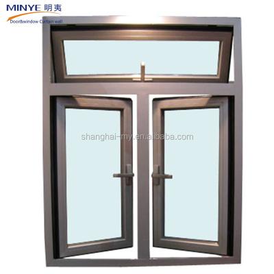 China High Aluminum Floor to Ceiling Window with Nylon Screen and 3.0mm Profile Thickness for sale