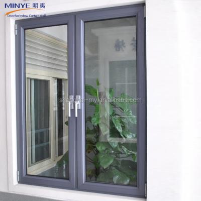 China High Aluminum Floor to Ceiling Window with Nylon Screen and 3.0mm Profile Thickness for sale