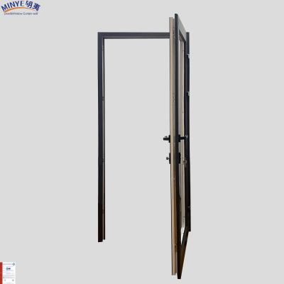 Cina Stile di design moderno Verticale Pieghevole di porta UPVC per villa in alluminio in vendita