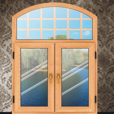 China European Church Window with Horizontal Opening Pattern Single and Double Glazed Glass for sale