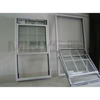 China Vertical Opening Aluminum Up Down Sliding Window Custom Size 1.4mm Profile Double Glazed for sale