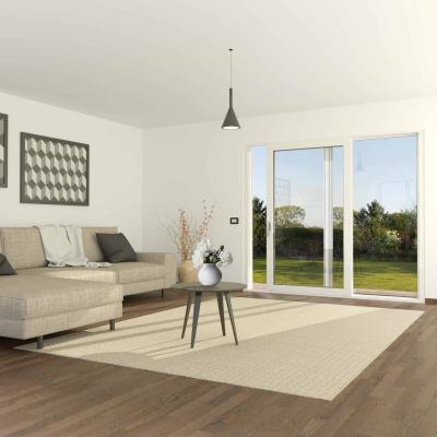 China Waterproof and Windproof PVC Glass Sliding Door for UPVC Door Open Style Sliding for sale