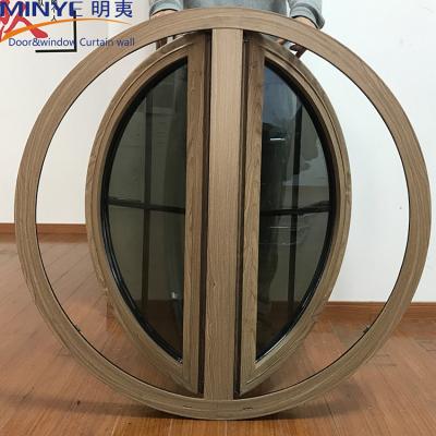 中国 ローンドトップデザインUPVC窓 横向開口パターンとアルミニウム合金フレーム 販売のため