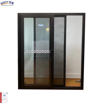 Cina Porta scorrevole con profilo in alluminio della serie GOS-S T110 per sala conferenze Spessore del profilo 2.0 mm in vendita