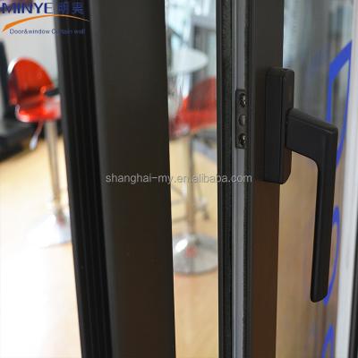 Cina Porta scorrevole con profilo in alluminio della serie GOS-S T110 per sala conferenze Spessore del profilo 2.0 mm in vendita