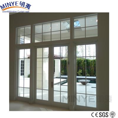 Cina Porta d'ingresso in alluminio con rivestimento in PVDF in vendita