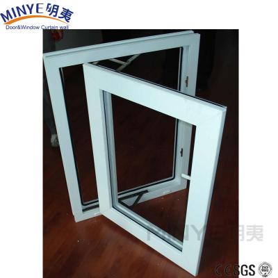 China Modern Design Style Aluminum Casement Windows with Fly Screen and Rolling Louver for sale