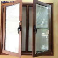 China Horizontal Iron Window Grill Design for Double Glazed Casement Window 6063-T5 for sale