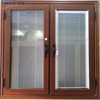 China Horizontal Iron Window Grill Design for Double Glazed Casement Window 6063-T5 for sale