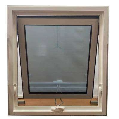 Les fenêtres en aluminium à double accrochage de Shanghai avec modèle d'ouverture verticale et OEM bienvenue