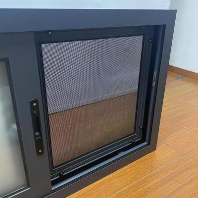 Cina Finestre scorrevoli in vetro temperato vetro a prova di proiettile marrone per le esigenze della villa in vendita