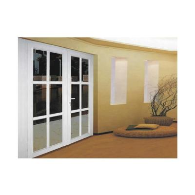 China 5MM 9A 5MM Glass Spec Aluminum Entry Doors for Modern Iron Grill Glass Balcony Door for sale