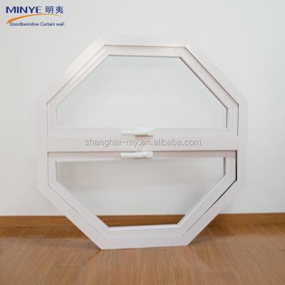 Cina Finestra customizabile in vetro di alluminio esagonale con silicone Dow Corning in vendita