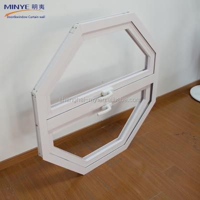 Cina Finestra customizabile in vetro di alluminio esagonale con silicone Dow Corning in vendita