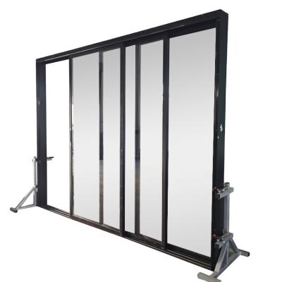 China Aluminium Glass Sliding Door Finished in Modern Design Style for Security Patio Door for sale