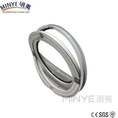 China Vidros redondos de janelas à prova d'água com vidros duplos para isolamento térmico e poupança de energia à venda