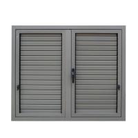 China Custom Thermal Break Aluminum Folding Screen Shutters Windproof 4500 Pa for sale