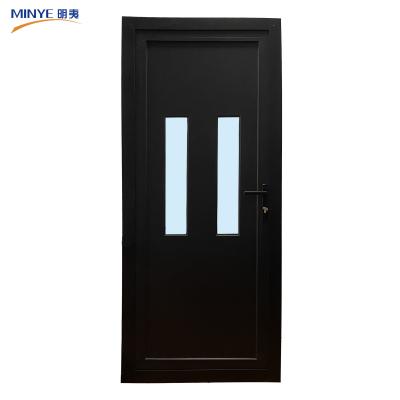 Cina Porta a rivestimento laterale porta singola con piastra di alluminio 5mm 9A 5mm vetro in vendita