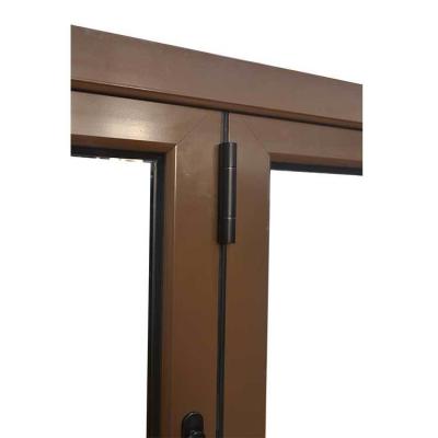 Cina Accordion Aluminum Verticale Folding Windows con Power Coated e Chinese Top Hardware in vendita