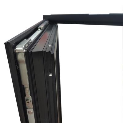 Cina Fibra di vetro schermo reticolare Leggio di alluminio telaio Tilt-turn Tilt And Turn Casement finestra in vendita