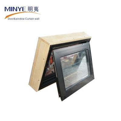 China American Standard Low E Aluminum Chain Winder Awning Window with EPDM Sealing System for sale