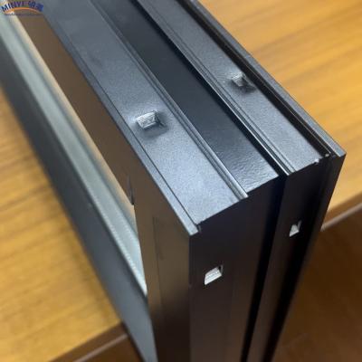 China Beautiful Fixed Windows With Built-in Louvers For Sound Insulation And Privacy Sealed for sale