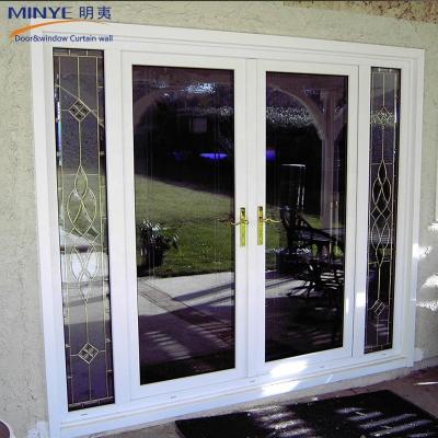 China Aluminum Alloy Customized Designs Casement Door with Good Soundproofing and Sealing for sale