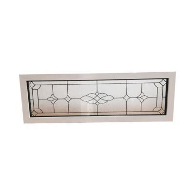 Cina Moderno lusso dimensioni personalizzate doppio vetro temperato rivestimento di potenza finestre fisse in vendita