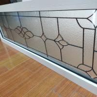 China Horizontal Opening Triple Glazed Black Panoramic Window Floor to Ceiling View 6063 T5 for sale