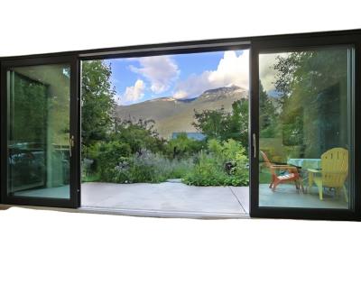 China Geluids- en warmteisolatie Chinese top hardware Aluminium schuifdeuren voor appartementen Te koop
