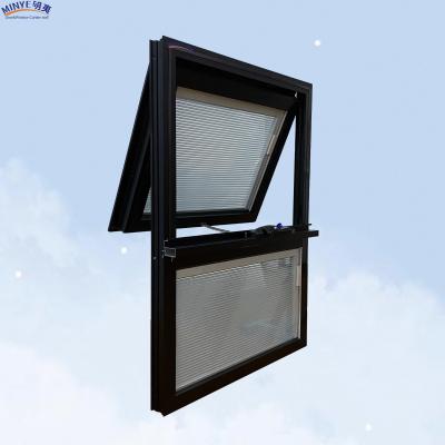 China Projeto de janela de toldo de material de alumínio para ventilação natural à venda