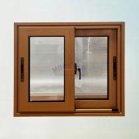 China Postmodern Design Sliding Window Windproof Double Glazed 5mm+12A+5mm 4500 Pa Wind Pressure for sale