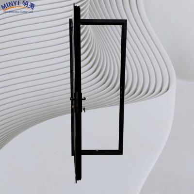 Cina Dimensioni personalizzate Aluminio Porta di ingresso frontale Francese Casement per vetro interno casa in vendita