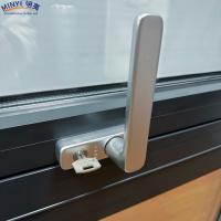 China Customized Double Glass Awning Window Windproof 4500 Pa Vertical Opening Aluminum for sale