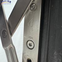 China Customized Double Glass Awning Window Windproof 4500 Pa Vertical Opening Aluminum for sale