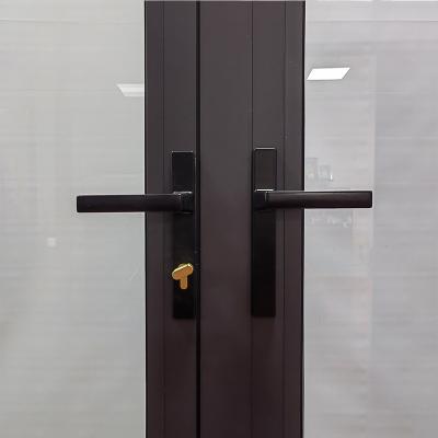 中国 アルミ合金で家庭および商業用のカスタマイズされたカラーフロントエントリーカセメントドア 販売のため