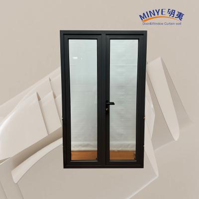 China Gepersonaliseerde Kleur Aluminium legering Casement deur Sterk windweerstand en warmte-isolatie Te koop