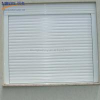 China Windproof Function VERTICAL Opening Pattern Aluminum Alloy Warehouse Door for Storage for sale